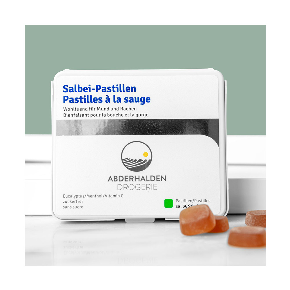 Abderhalden Drogerie Salbei Pastillen